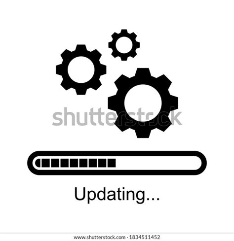 Loading Process Update System Icon Concept Stock Vector Royalty Free Shutterstock