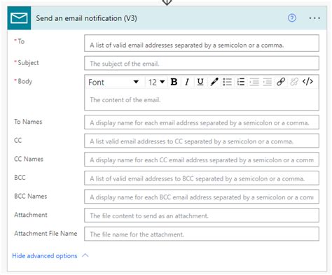 Send An Email Notification In Mail Connectorpower Automate Cloud Flows