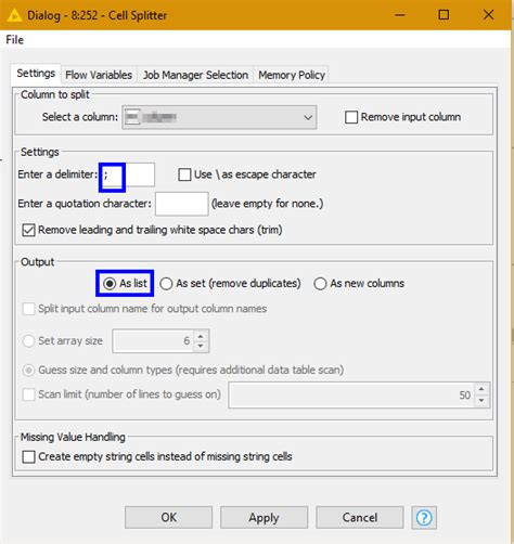 I Need To Separate The Columns But Everything Is More Complicated Than It Seems Knime