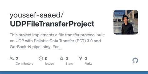 Github Youssef Saaedudpfiletransferproject This Project Implements