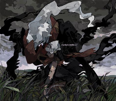 Gomibaketsu3 Darkrai Dawn Pokemon Nintendo Pokemon Pokemon Dppt Highres 1girl Beanie