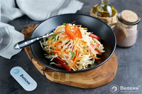 Салат «Витаминный» из капусты и моркови - рецепт с фото пошагово