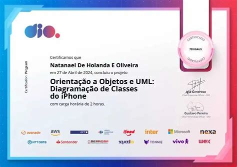 Orientação A Objetos E Uml Diagramação De Classes Do Iphone Natanael De Holanda