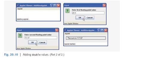 Write An Applet That Inputs Three Floating Point