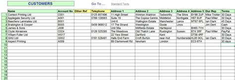 Invoice Spreadsheet Template With Pdf And Printed Output Mrspreadsheet