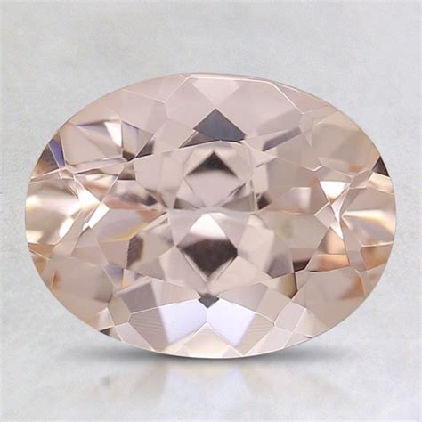 9x7mm Peach Oval Morganite Mgmz9x7ov3