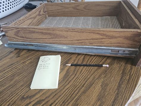 How Can I Retrofit New Drawer Slides On This Busted Up Ancient Drawer