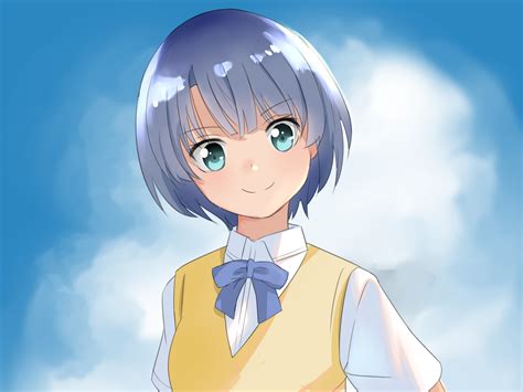 HD Desktop Wallpaper Anime Kanna Tanigawa Waiting In The Summer