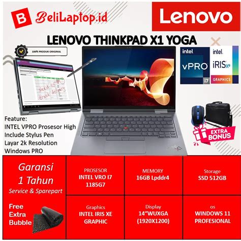 Jual Lenovo Thinkpad X Yoga Gen Lid Intel Vpro I G Tb Stylus Shopee Indonesia