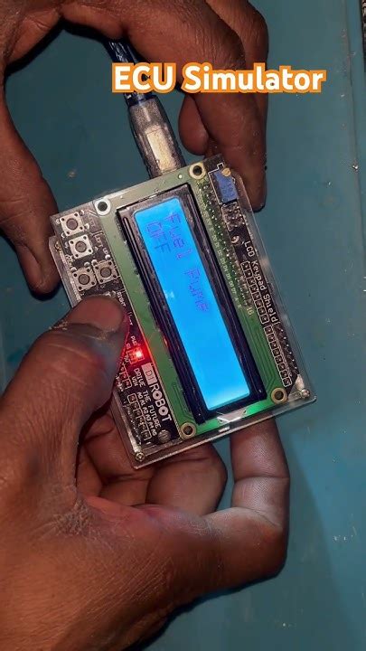 Ecu Simulator Arduino Arduinoproject Automobile Youtube
