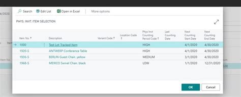How To Perform A Physical Inventory Count In Dynamics 365 Business Central Encore Business