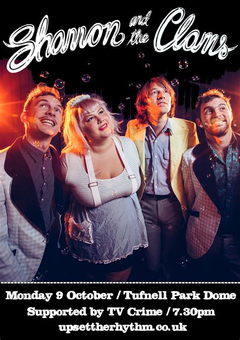 Upset The Rhythm Show Spotlight Shannon And The Clams Will Be