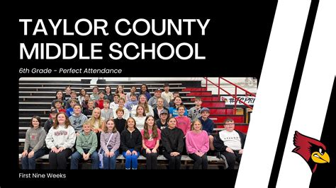 Taylor Taylor County Middle School Students Were Recognized For Honor