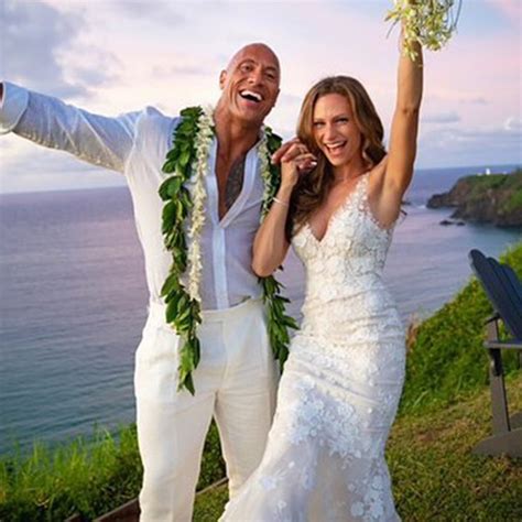 Dwayne Johnson Marries Lauren Hashian See Their Cutest Moments