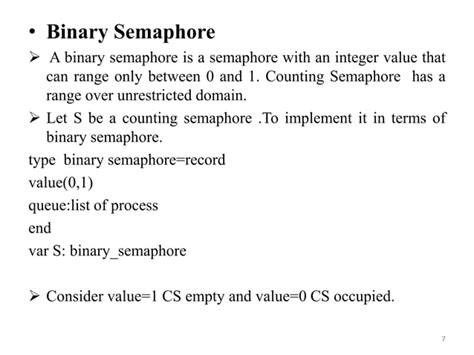 unit ii semaphore ppt