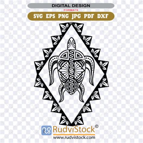 Turtle Polynesian Design Rudvistock