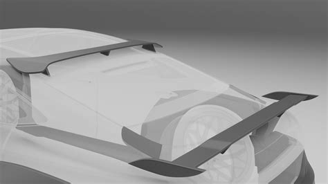 custom rear spoiler for audi rs e tron gt compra con entrega