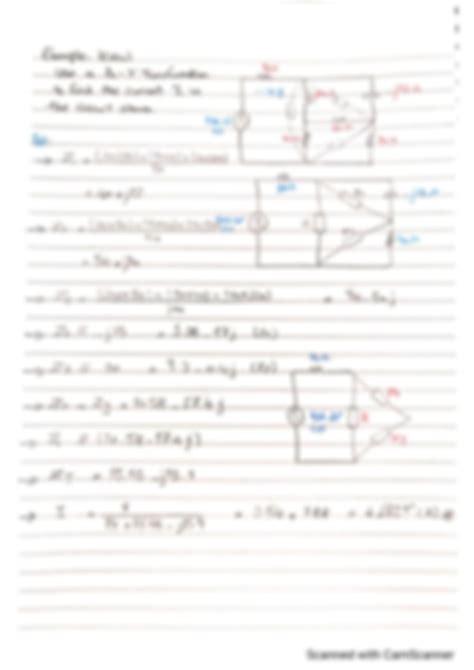 SOLUTION: Solved examples of ac electrical circuits 2 - Studypool
