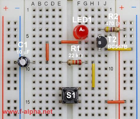 F Alpha Net Experiment 12 Delay Circuit II