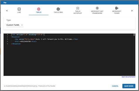 Twilio Forward A Call Cognigyai Help Center