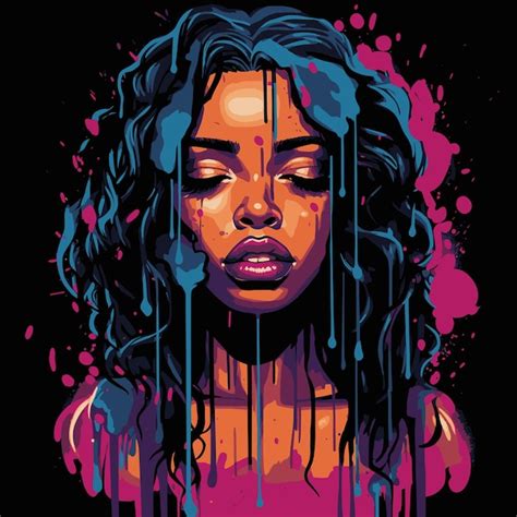 Black Girl Crying Art Black Woman Crying Posters For Sale Redbubble