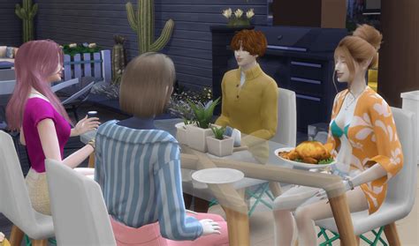 Finally A Get Together Meal Among My Simsies 🫶 Rsims4