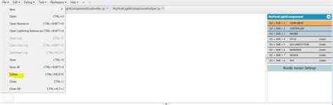 delete lightning component in salesforce salesforce blog
