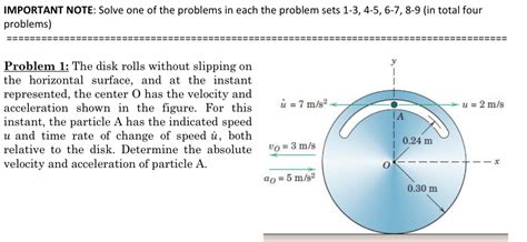Solved Solve This Dynamics Questions Important Note Solve
