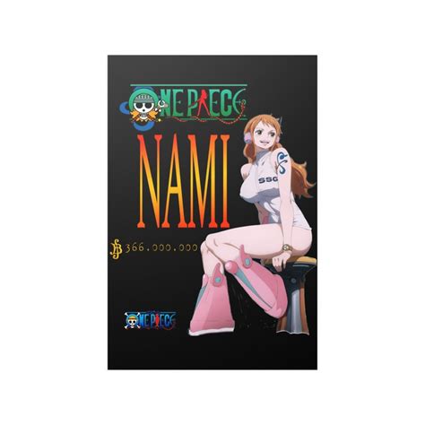 One Piece Nami Anime Poster 210gsm Etsy