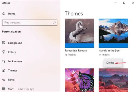 How To Delete Installed Themes On Windows