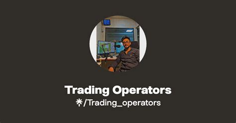 Trading Operators Instagram Linktree