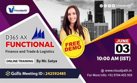 Visualpath On Linkedin Axfunctional Axfunctionald365 Visualpathedu Visualpath Freedemo