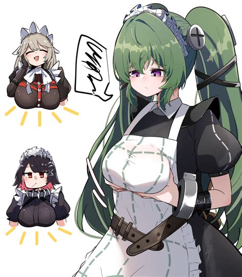 Amekurage Alexandrina Sebastiane Corin Wickes Ellen Joe Zenless Zone Zero Absurdres