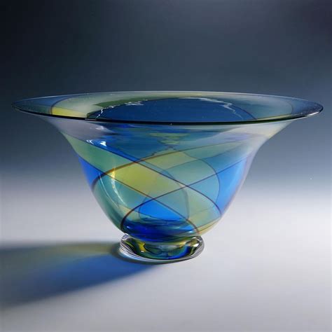 Large Carnevale Art Glass Bowl By Vetreria Archimede Seguso Ca 1980s