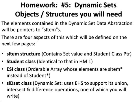 Solved Homework 5 Dynamic Sets Objects Structures You
