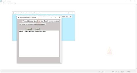 Convert Text To Speech And Speech To Text In Python Techvidvan