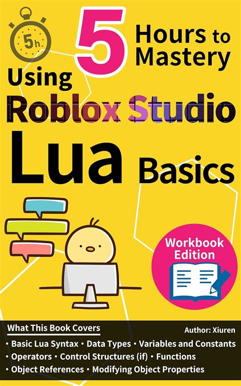 Amazon Basic Lua With Roblox Studio In Hours Workbook Edition X Hour To Mastery English
