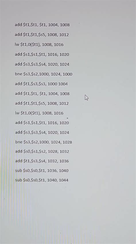 Solved Cs 3443 Simulating Datapath For Next Instruction