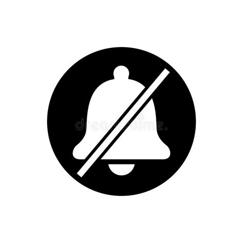 Notification Icon Vector Alarm Illustration Sign Message Symbol Or Logo Stock Vector