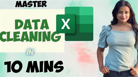 Master Data Cleaning In 8 Mins Excel Youtube
