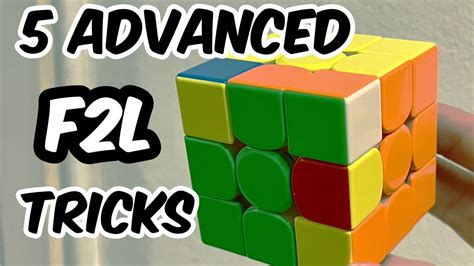 5 Advanced F2l Cases You Should Know Youtube