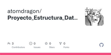 Github Atomdragonproyectoestructuradatos