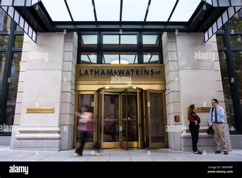 The Exterior Of The Offices Of Latham And Watkins Llp A Law Firm Is