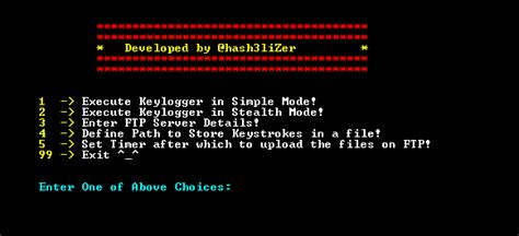 Github Hash3lizerblunder A Simple Keylogger With The Ability Of Ftp