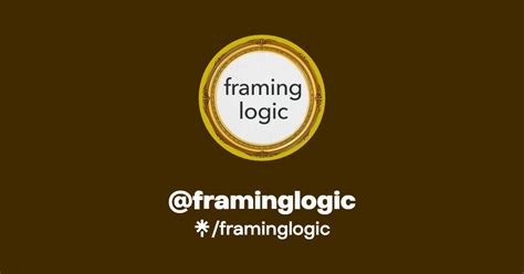 Framinglogic Instagram Facebook Linktree