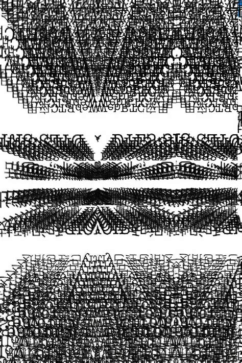 Lines With Interesting Shapes In Black And White