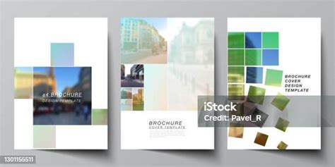 เค้าโครงเวกเตอร์ของเทมเพลตการออกแบบจําลองปก A4 สําหรับโบรชัวร์เค้าโครงใบปลิวหนังสือเล่มเ