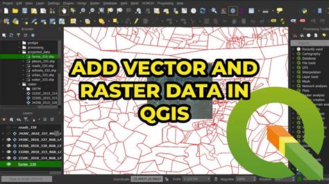How To Import Data Into Qgis Add Data In Qgis Tutorial 4 Youtube