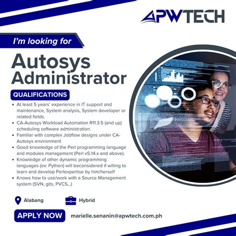 Marielle S On Linkedin Autosysadministrator Apwtechjobs Autosysadminjobs Dbajobs Hybridjobs