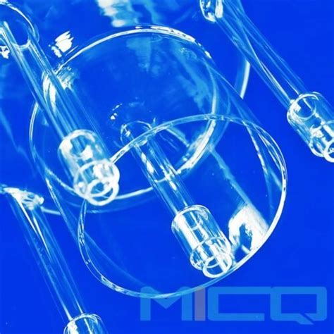 Custom Fused Quartz Glass Plates For Laser Drilling And Slotting